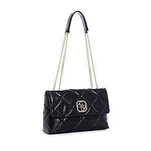 GUESS Dilla Convertible Crossbody Flap, Black