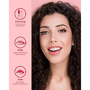 +1HEROLABS Lash Serum Based On Botanical Formula, Lash Essential Serum For Nourishing Brows & Lashes(5ML, 5-Month Supply)