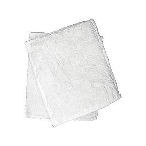 Janey Lynns Designs Shrubbie Snow White Cotton/Nylon All Purpose Kitchen Utility Cloth 2 pk