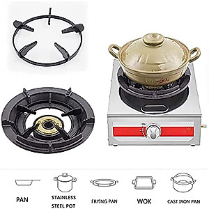 Gas cooker, single and double cooker, portable gas cooker, stainless steel gas cooker, camping, double cooker, for caravans, flats, outdoors,2