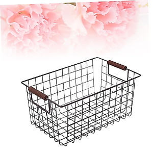MAGICLULU Sundries Storage Organizer Debris Storage Basket Desktop Storage Basket Home Storage Container