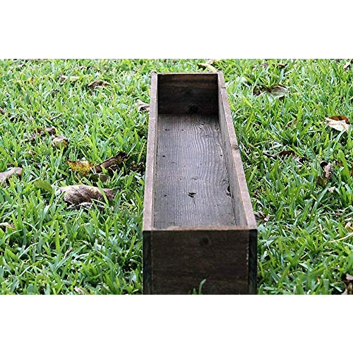 24" Rustic Planters Box (5-5.75"T - Tall Version)