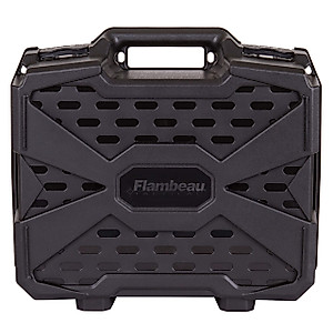 Flambeau Outdoors 1511DDP Double Deep Tactical Pistol Case, Portable Firearm Storage Accessory
