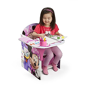 Delta Children Chair Desk With Storage Bin, Disney Minnie Mouse