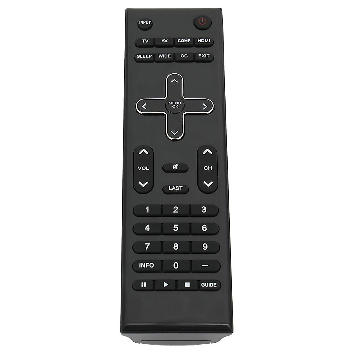 New VR10 Replacement Remote fit for Vizio TV E190VA E220MV E220VA E260MV E260VA E321VA E370VA E371VA E420VA E421VA M190VA M220VA M220VA-CA M260MV M260VA M260VA-MX M1490VA-MX