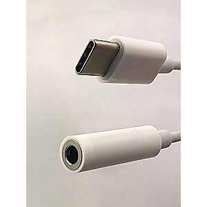 Type C to 3.5 Adapter, Stereo Headphones/Headset 3.5mm Cable Audio Connector for Samsung Phones: Galaxy Note 10 Plus, S22, S21+, S20 Ultra, Z Flip3 5G, Z Fold 3