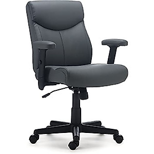 STAPLES 24328574 Traymore Luxura Managers Chair Gray (53246)