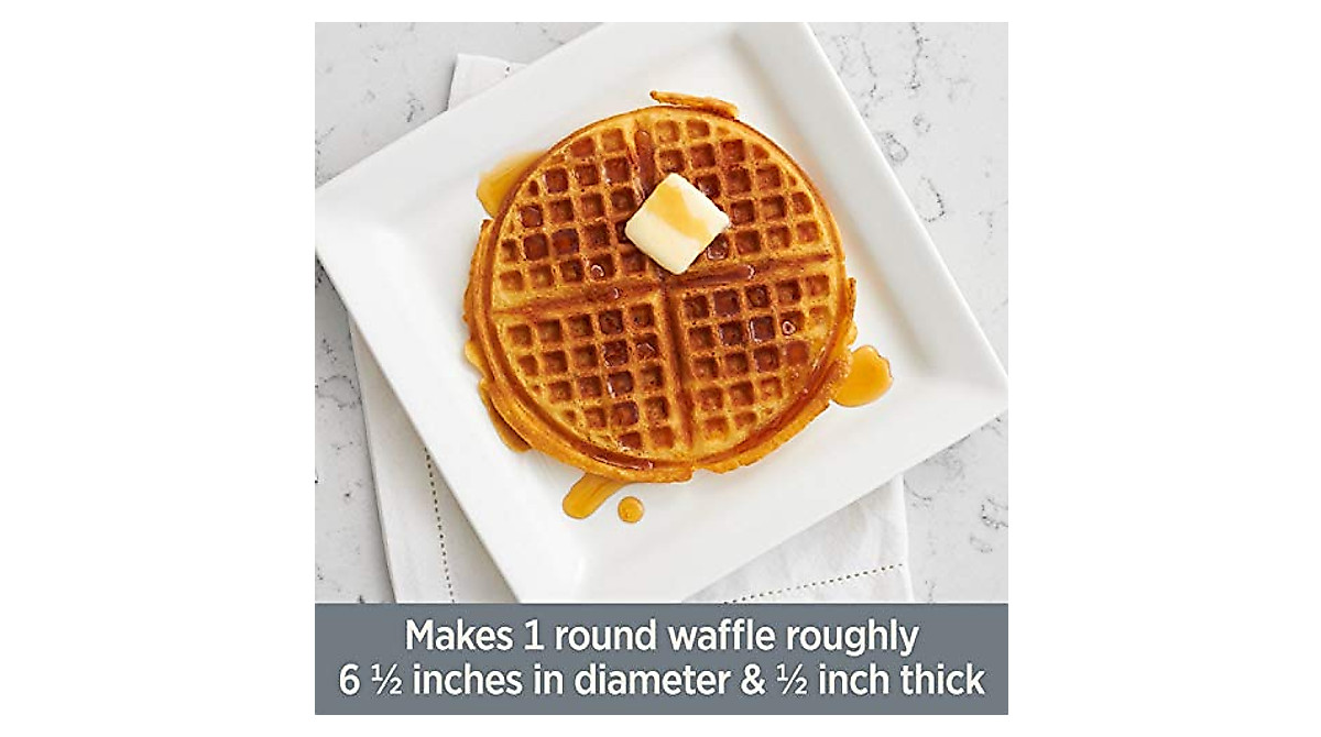 All-Clad Stainless Steel Waffle Maker with 7 Browning Levels