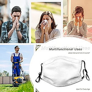 SARNFANS Luau Adult Reusable Face Mask,Hibiscus Petals Over Floral,5-Ply Breathable Safety Unisex Adults Fashion Facial Face Masks for Women Men,Pink Black White