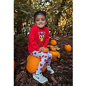 Sesame Street Elmo Toddler Girls Fleece Hoodie & Leggings Elmo 2T