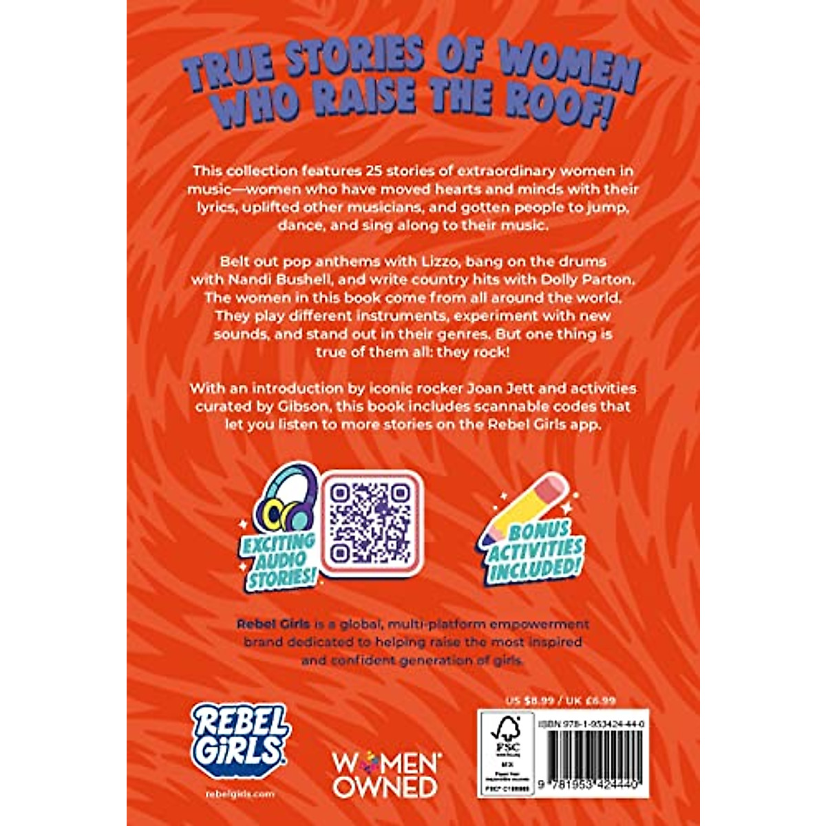 Rebel Girls Rock: 25 Tales of Women in Music