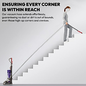 Upgraded Replacement Dyson Vacuum Hose Assembly | Designed to Fit Dyson DC40 DC41 DC65 UP13 UP14 UP20 Models Upright Vacuum Cleaner