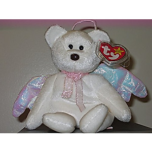 Ty Beanie Baby ~ HALO the Angel Bear ~ MINT with MINT TAGS ~ RETIRED ,#G14E6GE4R-GE 4-TEW6W208932