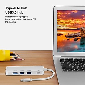 💕Romantic Valentine's Day💕 Multifunction Fast Charging Durable Convenient Portable USB‑C Hub, Hub Converter, Mobile Phones for Tablets