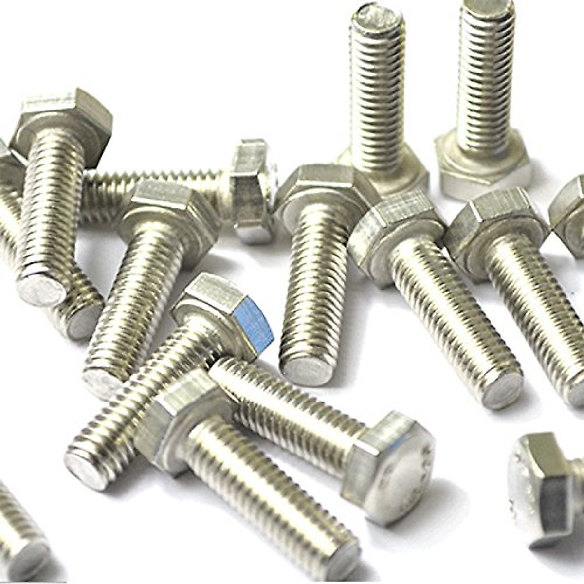 M3x6 Stainless Steel Hex Head Screws/Bolts,Full Thread,Pack of 50-Piece