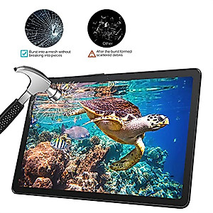 [2 Pack] TCL Tab Pro 5G Screen Protector,Premium Tempered Glass [Anti-Fingerprints] [Touch Sensitive] [Scratch-Resistant] [9H Hardness] HD Film for 10.36" TCL Tab Pro 5G 9198S/TCL TABMAX 10.4 9296Q