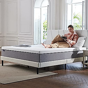 S SECRETLAND King Mattress, 12 inch Gel Memory Foam Mattress with CertiPUR-US Bed Mattress in a Box for Sleep Cooler & Pressure Relief, King Size-Firm