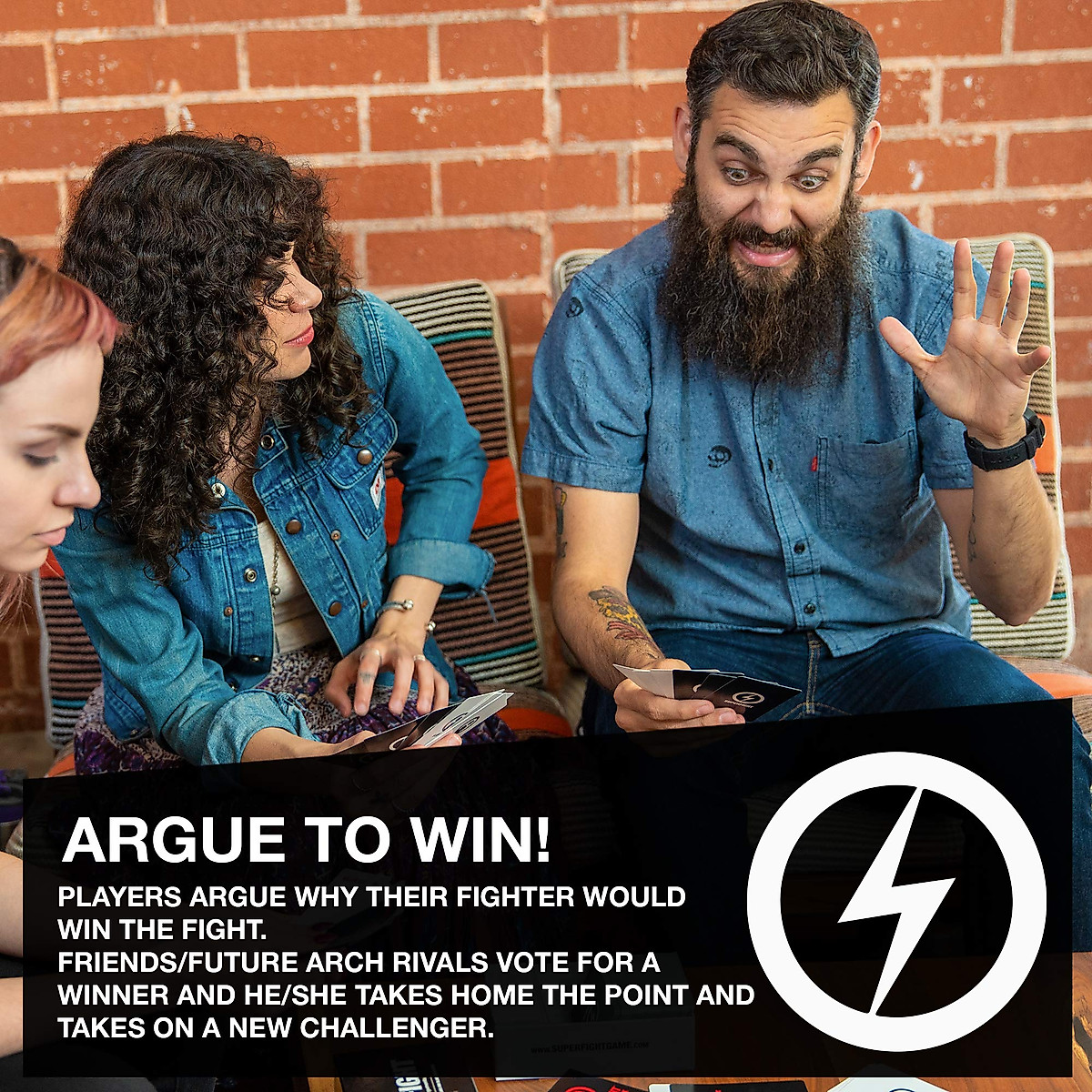 Skybound Superfight Horror Deck: 100 Themed Cards for The Game of Absurd Arguments | for Teens and Adults, 3 or More Players Ages 13+