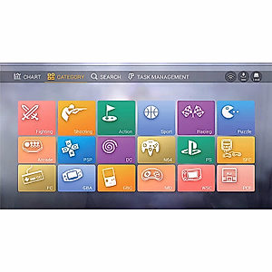 TOJASDN 10000 Games in 1 Pandora Box Arcade Game Console ， Box 3D Double Stick，WiFi Function to Add More Games，Retro Game Machine for PC & Projector & TV，1920x1080P,Favorite List,4 Players Online Game