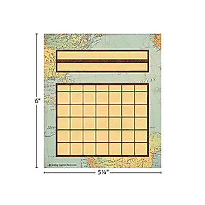 Teacher Created Resources Travel The Map Incentive Charts (TCR8564)