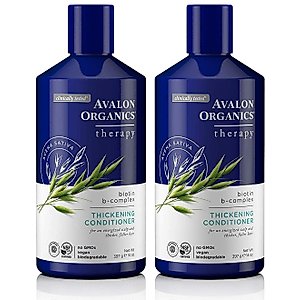 Avalon Organics - Complex Thickening Conditioner, Biotin B, 14 Oz (Pack of 2)