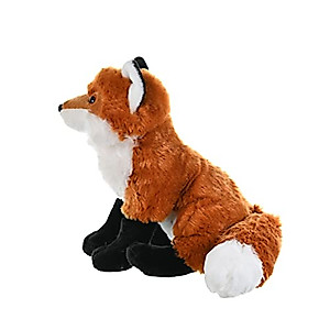 Wild Republic Red Fox Plush, Stuffed Animal, Plush Toy, Gifts For Kids, Cuddlekins 12" (10944)