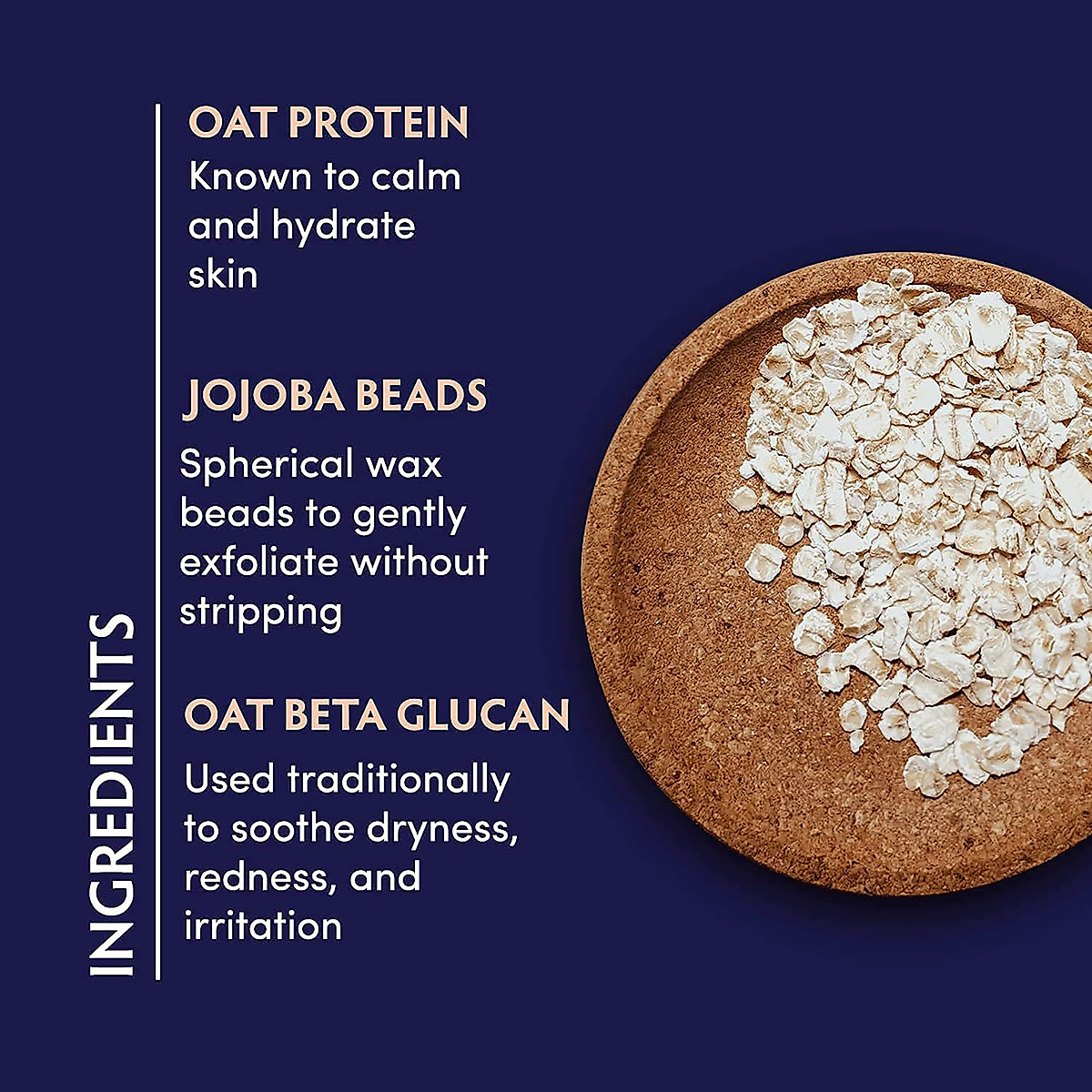 Naturopathica Oat Cleansing Facial Polish, Multi-Use Facial Cleanser, Face Scrub and Facial Mask, Exfoliating Face Wash for Men & Women, 5 fl oz