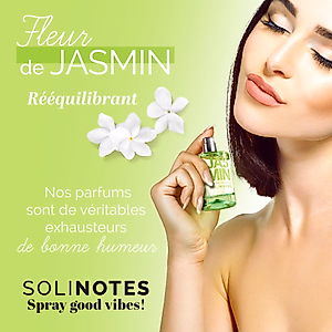SOLINOTES Jasmine Flower Perfume for Women - Eau De Parfum | Delicate Floral and Soothing Scent - Made in France - Vegan - 1.7 fl.oz