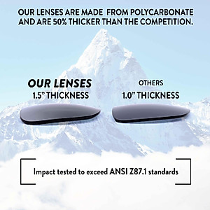 APEX Polarized PRO+ Replacement Lenses for Oakley Leffingwell OO9100 Sunglasses (Cleaner Included) - (Violet)