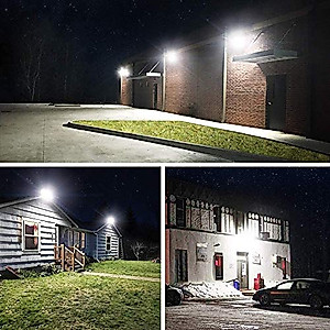 MIHEAL 110V 2Pack 10W LED Flood Light,Cool White, IP68 Waterproof Super Bright Security Lights, Outdoor Floodlight for Yard, Garden, Playground, Basketball Court [Energy Class A++]