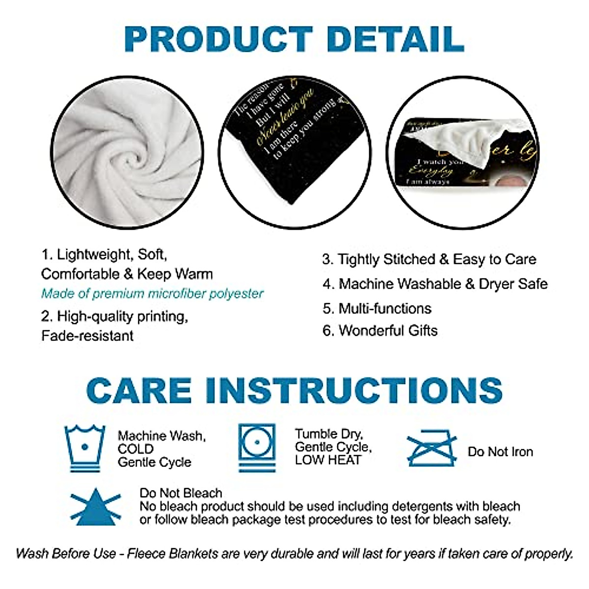 MUCHNEE Personalized Cardinals Memorial Throw Blankets, I Never Left You, in Loving Memory Blanket Gift for Loss of Loved One Mom Dad, Remembrance Sympathy Gift Blanket, Bereavement Condolence Gifts