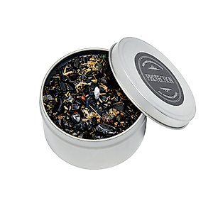 Protection Candles by New Moon Beginnings - Grounding & Intention Candle - Black Candle - Soy Candle - Protection Crystals