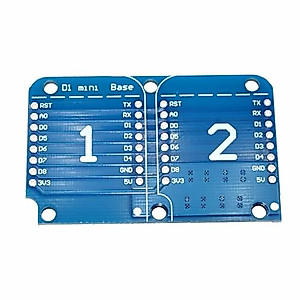 2017 Direct Selling Logic ICS Dual Base for Wemos D1 Mini WiFi Internet of Things Development Board Based