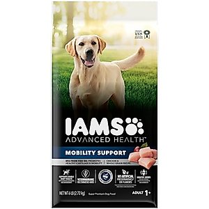 IAMS Advanced Health Mobility Support Chicken and Whole Grain Recipe Adult Dry Dog Food, 6 lb. Bag