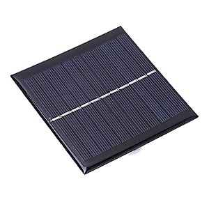 Portable Solar Charging Panel, 1W 5.5V Environmental Protection Outdoor Solar Panel Charger for Small Fans, Small Motors, LED Lights, Mobile Power, Mobile Phones, etc.