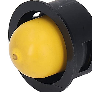 Zerodis Lawn Mower Carburetor Primer Bulb, Bottom Iron Carburetor Blowers Primer Bulb for Garden