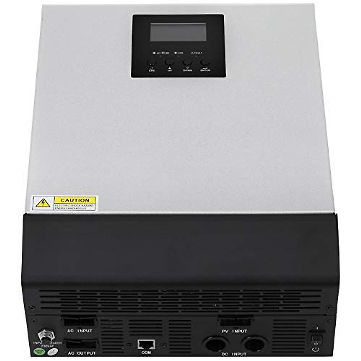 Mophorn Inverter Solar Pure Sine Wave Power Solar Charger DC AC Output with Utility Charger (3KVA 24V MPPT)