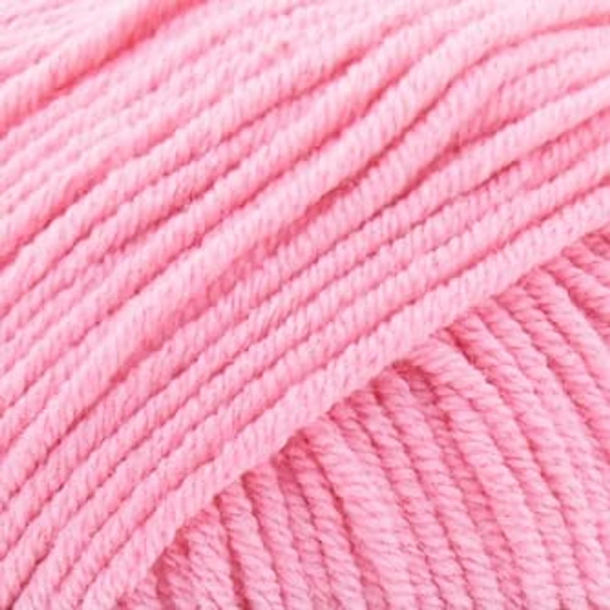 Premier Yarns Cotton Fair, Cotton/Acrylic Blend, Yarn for Crocheting and Knitting, Fine Weight, Machine Washable Yarn, Baby Pink, 3.5 oz, 317 Yards
