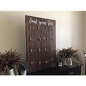 40x30cm， Find Your seat Wedding Seating Chart Board,Wedding Signs Wood,Wood Wedding Sign,find Your seat, Blank Seating Chart Board 824289