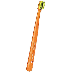 Curaprox CS 5460 Ultra-Soft Orthodontic Toothbrush for Braces with Ultra-Fine Filaments & Compact, Slightly Angled Toothbrush Head for Improved Tooth & Gum Health