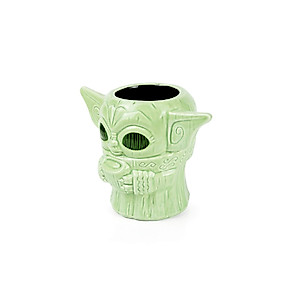 Geeki Tikis Star Wars: The Mandalorian The Child Baby Yoda Mug | 16 Ounces