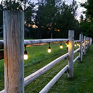 Fil-fresh String Light Hanging Kit, 200ft Stainless Steel Cable, Guide Wire for Outdoor String Lights, Patio Lights, Enough Hooks and Screws, Easy to Install