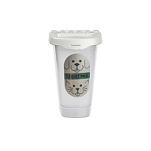 Van Ness Pets Airtight Dog Treat Container And Cat Food Storage, 2 Pound Capacity