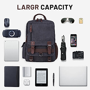 mygreen Men's Canvas Sling Bag Backpack Crossbody Travel Chest Bags Daypacks