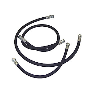 Professional Parts Warehouse - Western Mid Weight, Pro, Pro Series 2 Hose Kit - Fleet Flex - Aftermarket. Contains: (1) 1/4" x 18" Hose w/FJIC Ends, (2) 3/8" x 36" Hoses w/FJIC Ends.