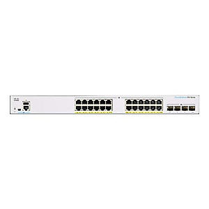 Cisco Business CBS250-24T-4X Smart Switch, 24 Port GE, 4x10G SFP+, Limited Lifetime Protection (CBS250-24T-4X-NA)