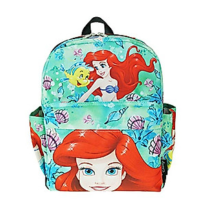 KBNL The Little Mermaid Ariel 12inch Deluxe Oversize Print Daypack A21328 Medium