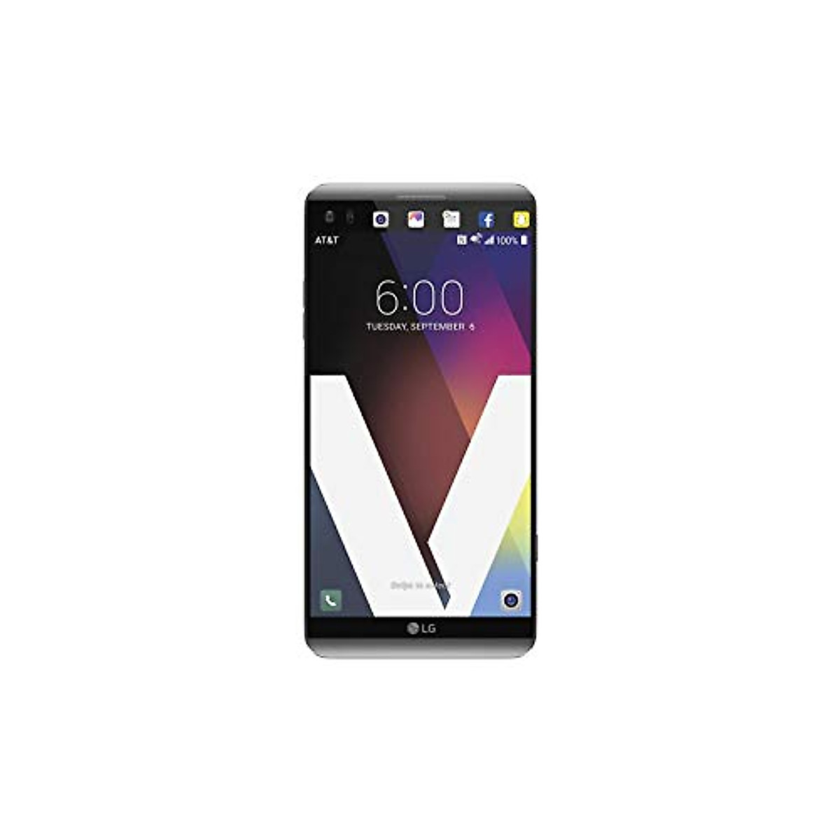 LG V20 64GB 5.7-inch Smartphone with Superior Video, Photography, & Next-Level Audio - Unlocked for All GSM Carriers Worldwide (Silver)