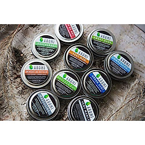 Aromi Solid Cologne | Best Men's Fragrance, Affordable Cologne for Travel, Small Men's Gift, Stocking Stuffer, Manly Gift Idea, Mint, Mandarin, Woods, 1 oz, (Sexy Man)