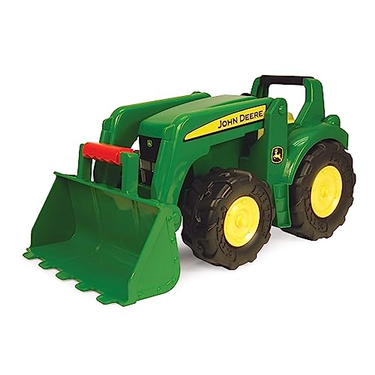 John Deere Big Scoop Sandbox Dump Truck Toy with Loader - Toddler Outdoor Toys - Oversized Dump Truck Sandbox Toys - Kids Toys Ages 3 Years and Up , 21"
